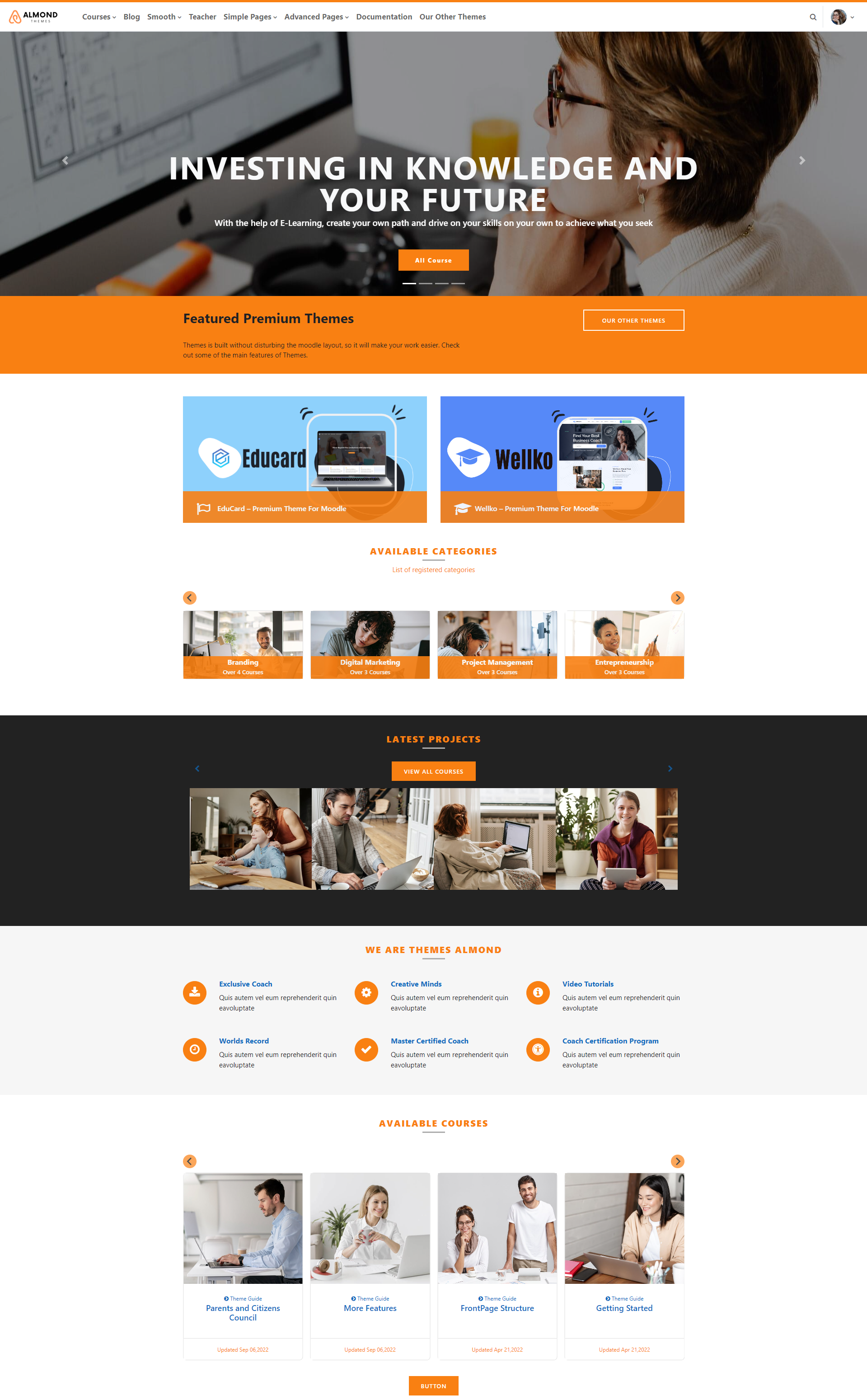 Best Moodle Themes for Your LMS Website (Free & Premium)