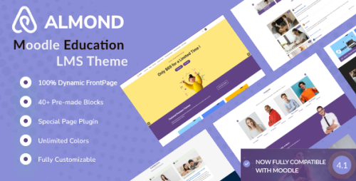 Almond - Premium Theme For Moodle