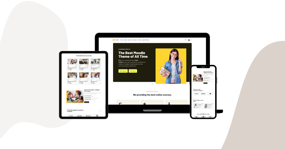 Custom Moodle Themes